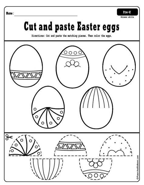 Easter Cut Out Printables Plan Your Year Easily