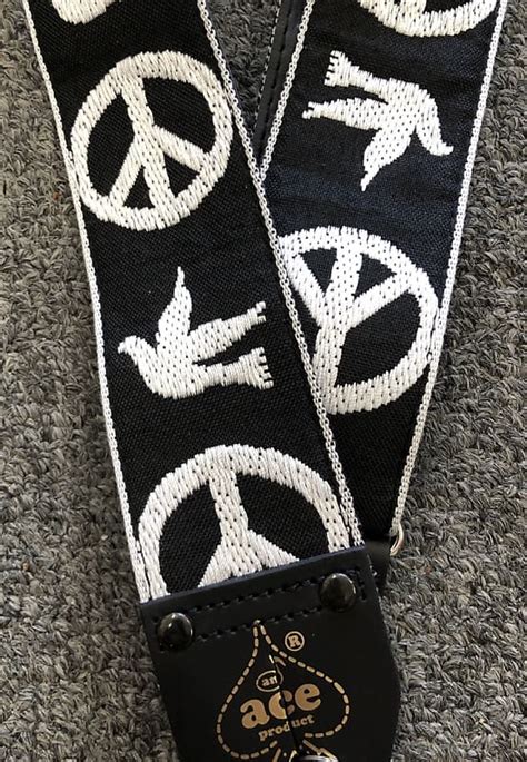 Ace 06 Peace Doves Black And White Reverb