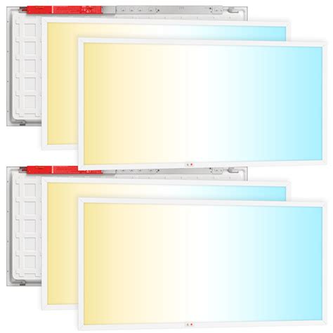 Led Ceiling Panel Light With Emergency Battery 50w40w30w 2x4 Sele