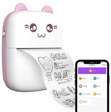 Принтер детский термопринтер Mini printer – фото, отзывы ...