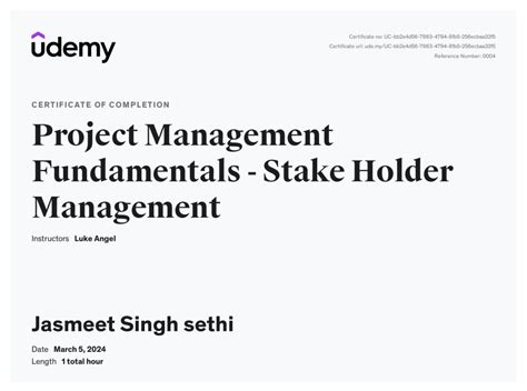 Jasmeet Sethi On Linkedin Udemy Course Completion Certificate