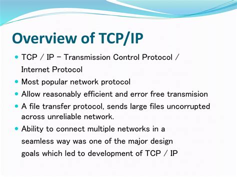 Cyber Security TCP IP PPTX