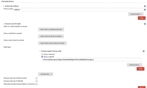 Migrating Data For Execute Scripts Post Build Action Postbuildscript Ask A Question Jenkins