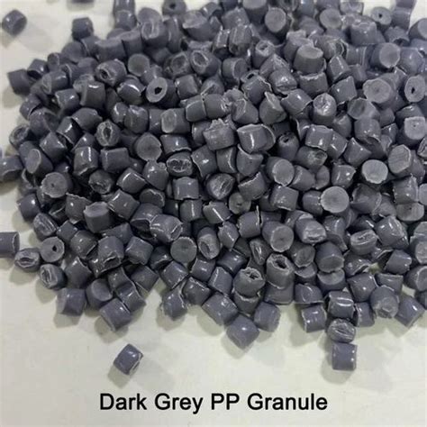 Colored Dark Grey Pp Granule For Injection Molding 0 93 G Cm3 At Rs 70 Kg In Silvassa