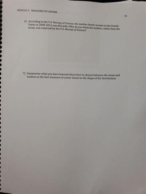 Solved UNIT SUMMARIZING DATA GRAPHICALLY AND Chegg