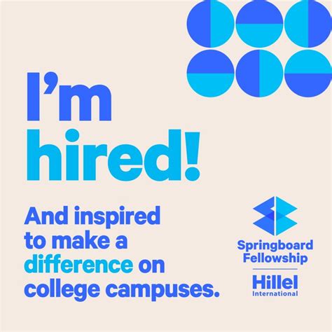 Excited To Share That Ive Accepted A Position As A Springboard Fellow At Tessa Scharff