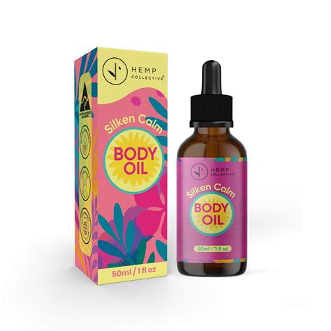 Hemp Body Oil Natural Australian Made Vegan Friendly