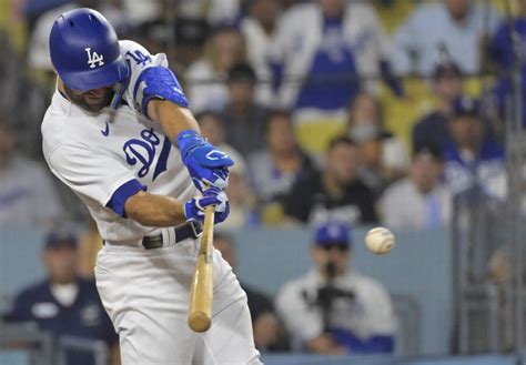 Dodgers News Chris Taylor Relieved To Hit First Home Run