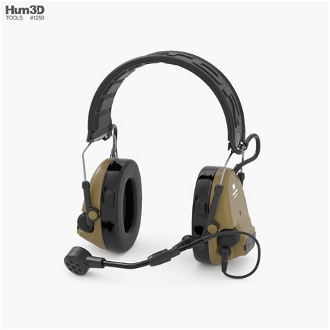 Tactical Headset 3d Model Download Armor On