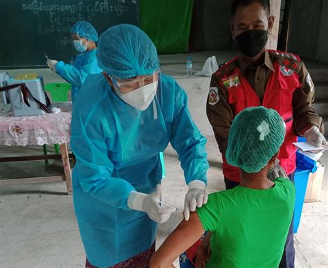 မြင်းမူမြို့နယ်တွင် ပထမအကြိမ် ကာကွယ်ဆေးထိုးနှံပြီးစီးသူပေါင်း ၂၁၅၂၆