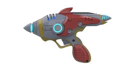 Fallout Alien Blaster 3d Model By Makerlab