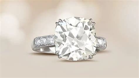 Afshins Expert Guide To The Cushion Cut Diamond Estate Diamond Jewelry