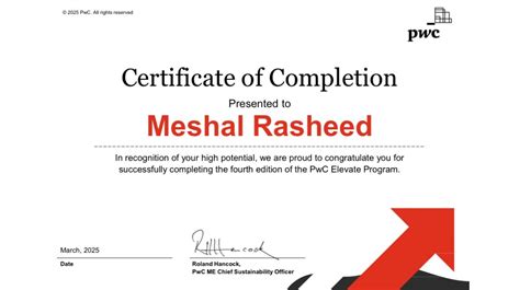 Im Thrilled To Share That I Have Successfully Completed The Pwc