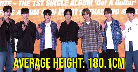 The Shortest To Tallest Average Heights Of The 11 Most Popular K Pop