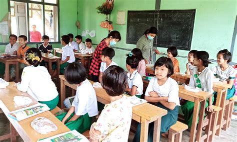 ကျွန်းလှ၌ ကျောင်းသား၊ ကျောင်းသူများအား ကျန်းမာရေးအသိပညာပေးခြင်းနှင့် က