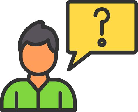 Ask Vector Icon Design 16420699 Vector Art At Vecteezy