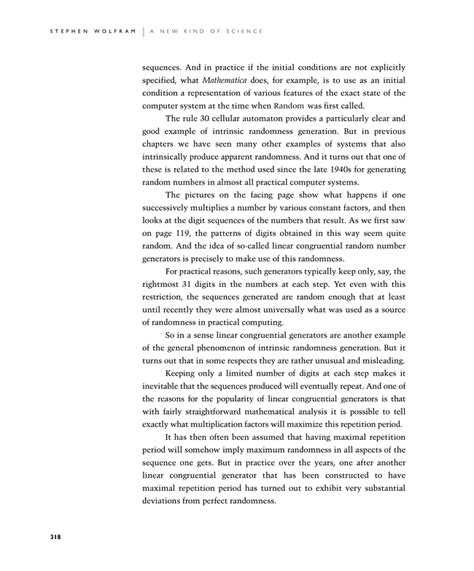 The Intrinsic Generation Of Randomness A New Kind Of Science Online