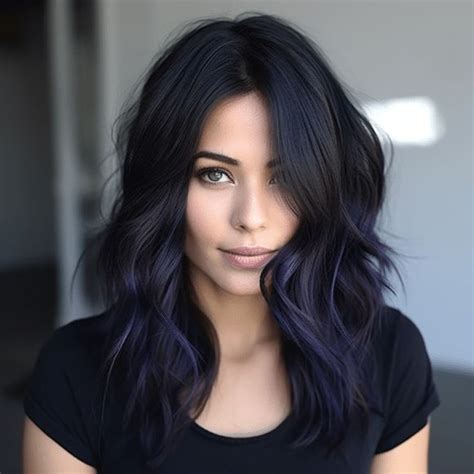 25 Gorgeous Balayage For Dark Hair Ideas Raven Hair Color Brunette