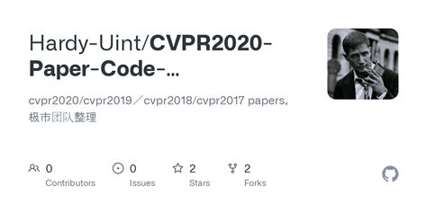 Github Hardy Uint Cvpr Paper Code Interpretation Cvpr Cvpr Cvpr Cvpr