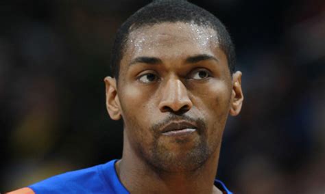 New York Knicks Waive Former Lakers Forward Metta World Peace Los Angeles Times