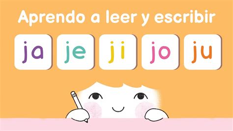 Aprender A Leer Las Sílabas Ja Je Ji Jo Ju Youtube