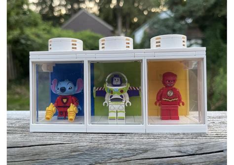 Lego Moc Build A Brick Minifigure Display By Spinbricks Rebrickable