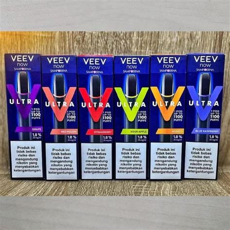 Jual Promo Veev Now Ultra All Varian Disposable Pods Vape Sampoerna 1100 Puff Shopee