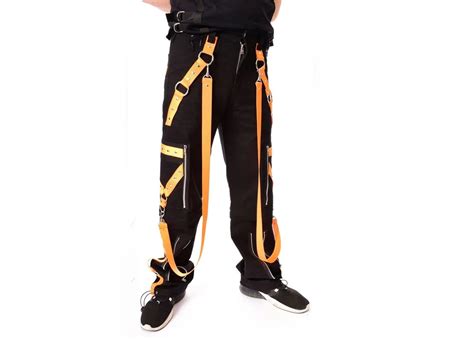 Unisex Gothic Pant Gothic Cyber Chain Goth Jeans Punk Rock Etsy