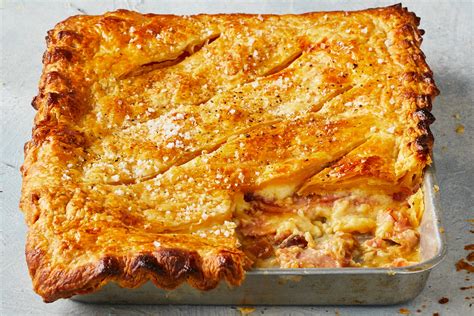 Ham And Cheese Slab Pie Recipe