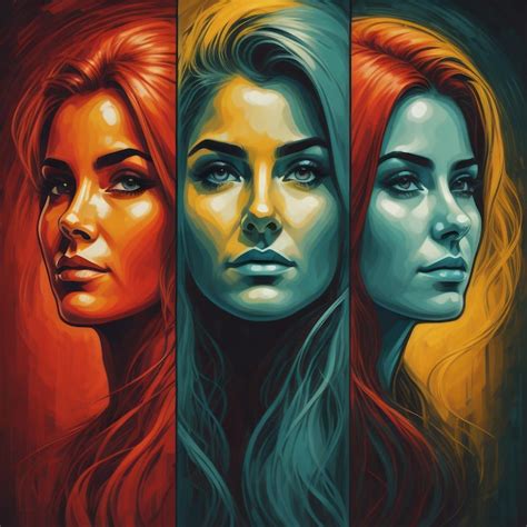 Premium Photo Redhead Illustration