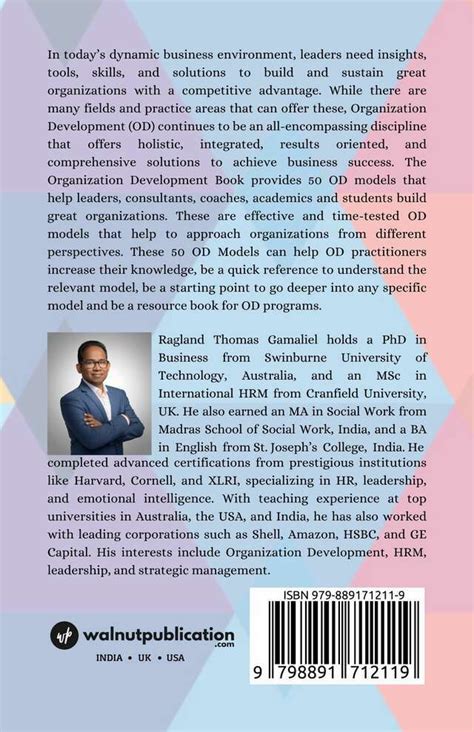 The Organization Development Book 50 Od Models For Leaders