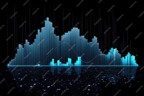 Premium Ai Image Cloud Analytics Concept Visualized By Abstract Data Bars Generated By Ai