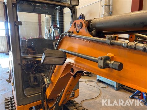 Grävmaskin Hanix H15b Linköping Klaravik Auktioner
