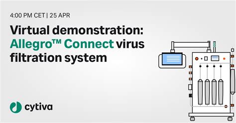 Brennan Jelstrom Mba On Linkedin Allegro™ Connect Virus Filtration System Virtual Demonstration