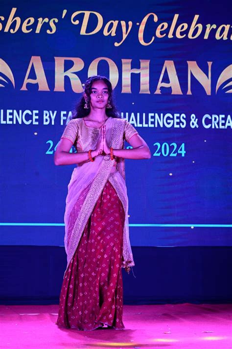 Freshers Arohan Showcased The Colourful Mesmerizing And Energetic