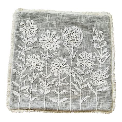 Vintage Celerie Kemble Crewel Pillow Chairish