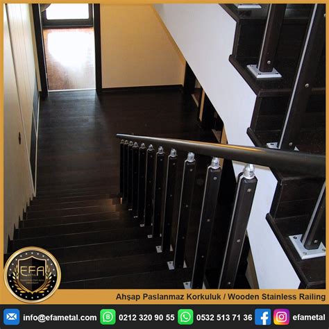 Ahşap Paslanmaz Korkuluk