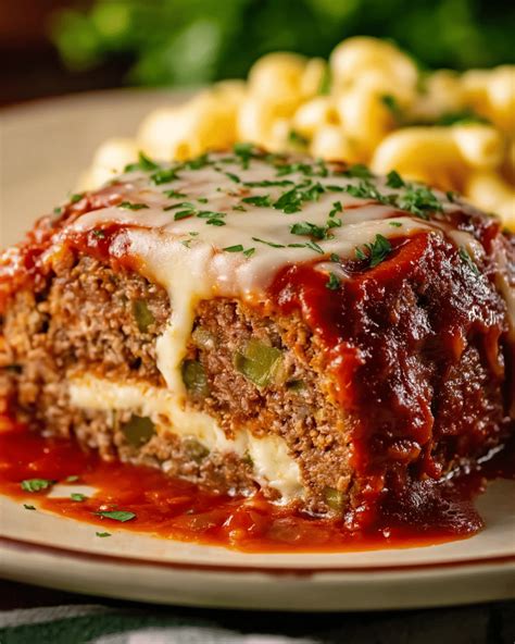 Stuffed Italian Meatloaf Recipe Sunday Dinner Delight