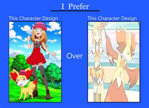 I Prefer Serenas Fennekin Over Serenas Delphox By