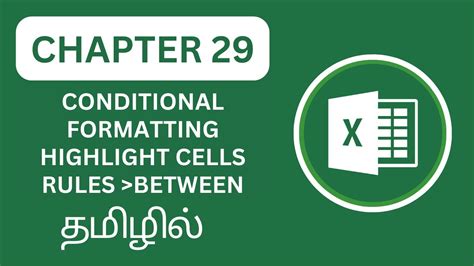 Excel Uncovered Chapter 29 Conditional Formatting Highlights Cell