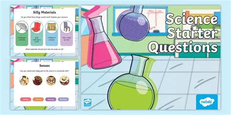 World Science Day Starter Questions Powerpoint Twinkl Worksheets