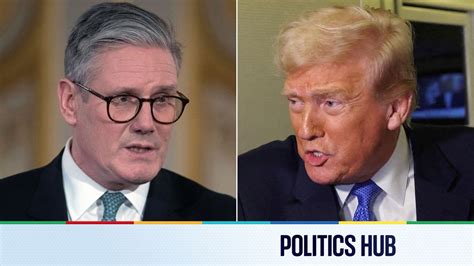 Politics Latest Trumps Uk Us Trade Deal Unaffected By Latest Tariffs