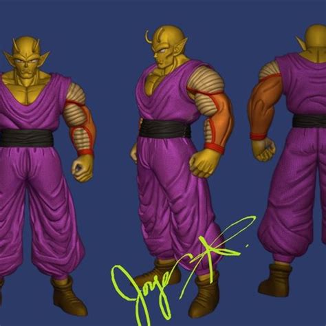 Stl File Orange Piccolo Db Super Super Super Hero・3d Printing Idea To