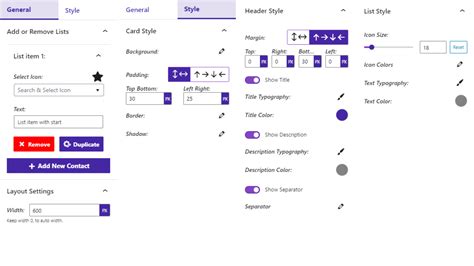 icon list block add icon based lists with custom styles wordpress plugin