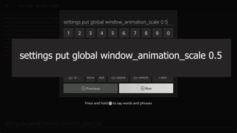 Change Animation Scale On Firestick Or Android TV Google TV