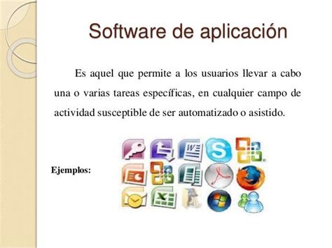 Ejemplos De Software