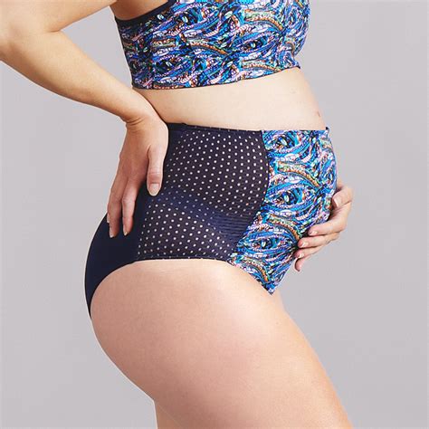 Maternity High Waited Swim Bottom Comfort And Style For Moms Mybelly Dk