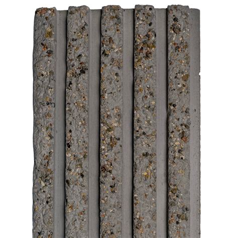 Realcast Fluted Concrete Panels Charcoal