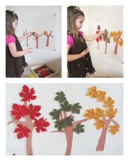 Fall Tree Color Matching And Sorting No Time For Flash Cards