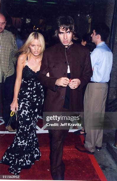 Liam Gallagher Patsy Kensit Photos And Premium High Res Pictures